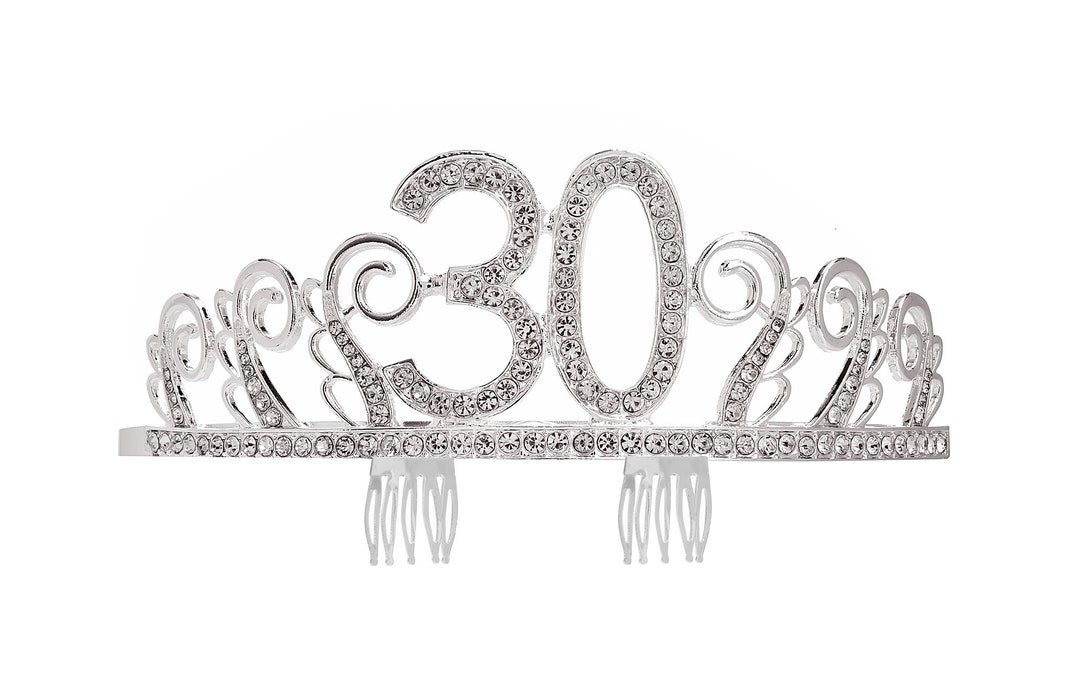 30th Birthday Tiara - Birthday Gift for Her - Etsy