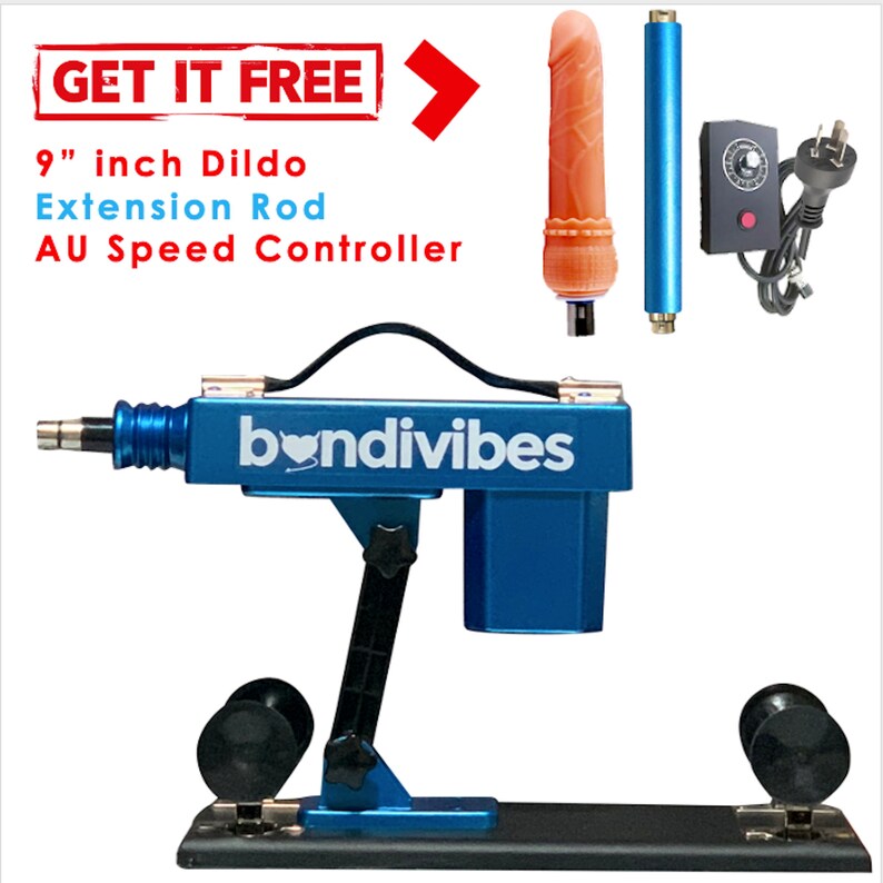 Cyan Sex Machine Fuck Fucking Dildo Machine Free 2 X Dildo Etsy