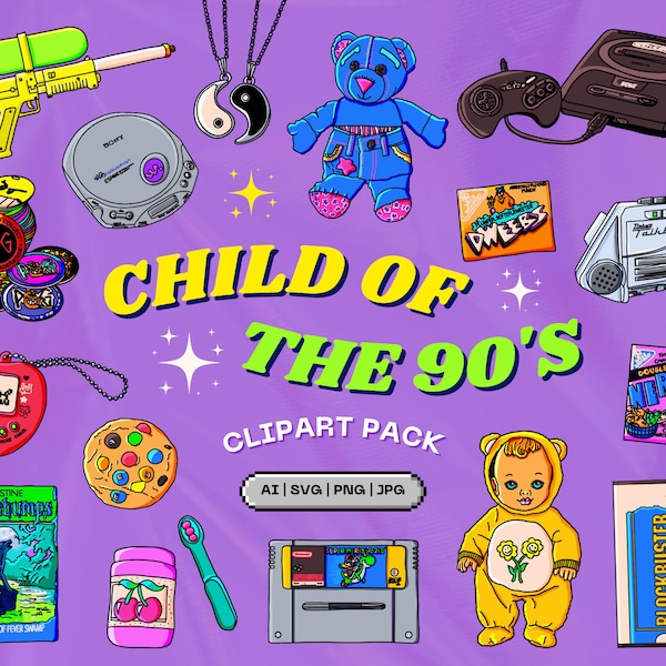 90s Nostalgia Svg - Etsy