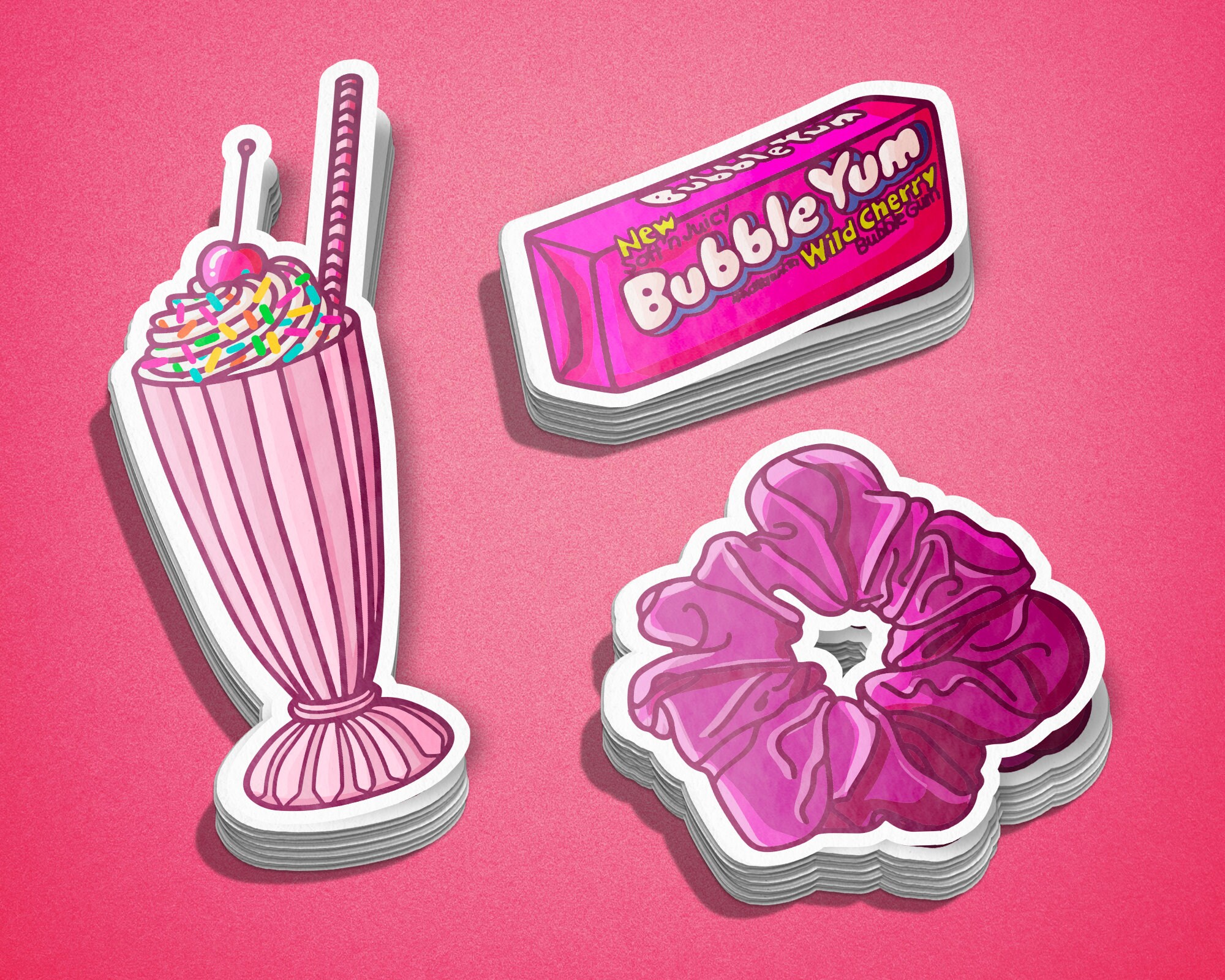 80s Stickers 80's Aesthetic Sticker Pack Grl Pwr Sticker - Etsy Australia