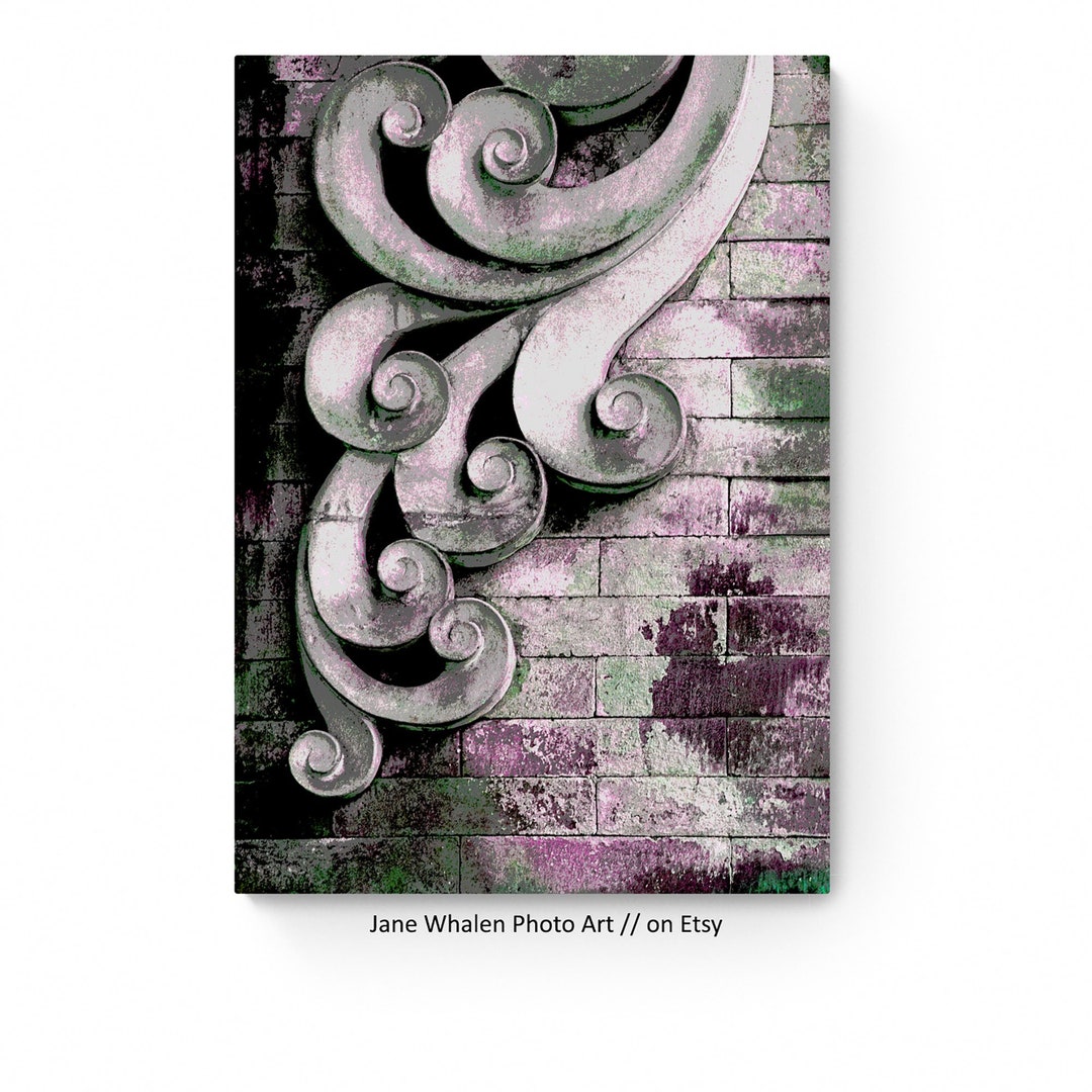 Concrete Scroll Print, Cement Wall Texture Art Print, Digital Wallpaper ...
