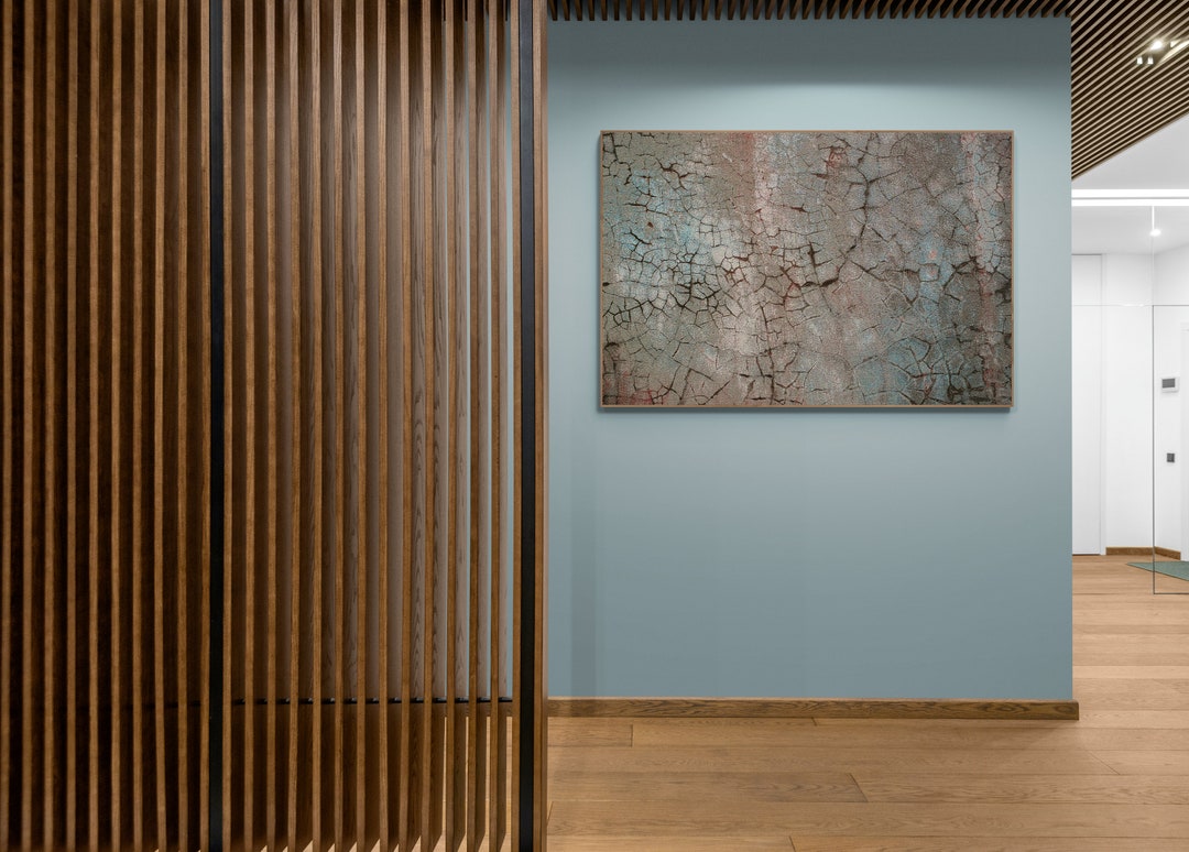 Bali Concrete Wall Print, Texture Photography Wall Art, Loft Style Wall ...