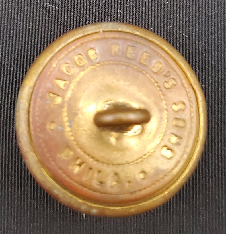 WWII Era Jacob Reed's Sons Naval Officer Brass Buttons - Etsy