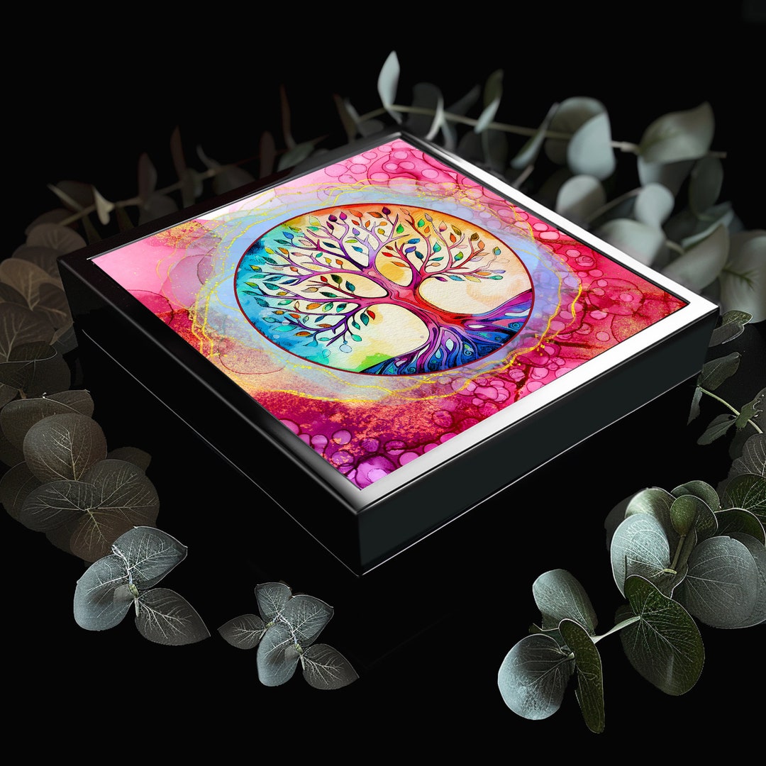 Tree of Life Jewelry Box, Custom Personalized for Her, Gift for a Girl ...