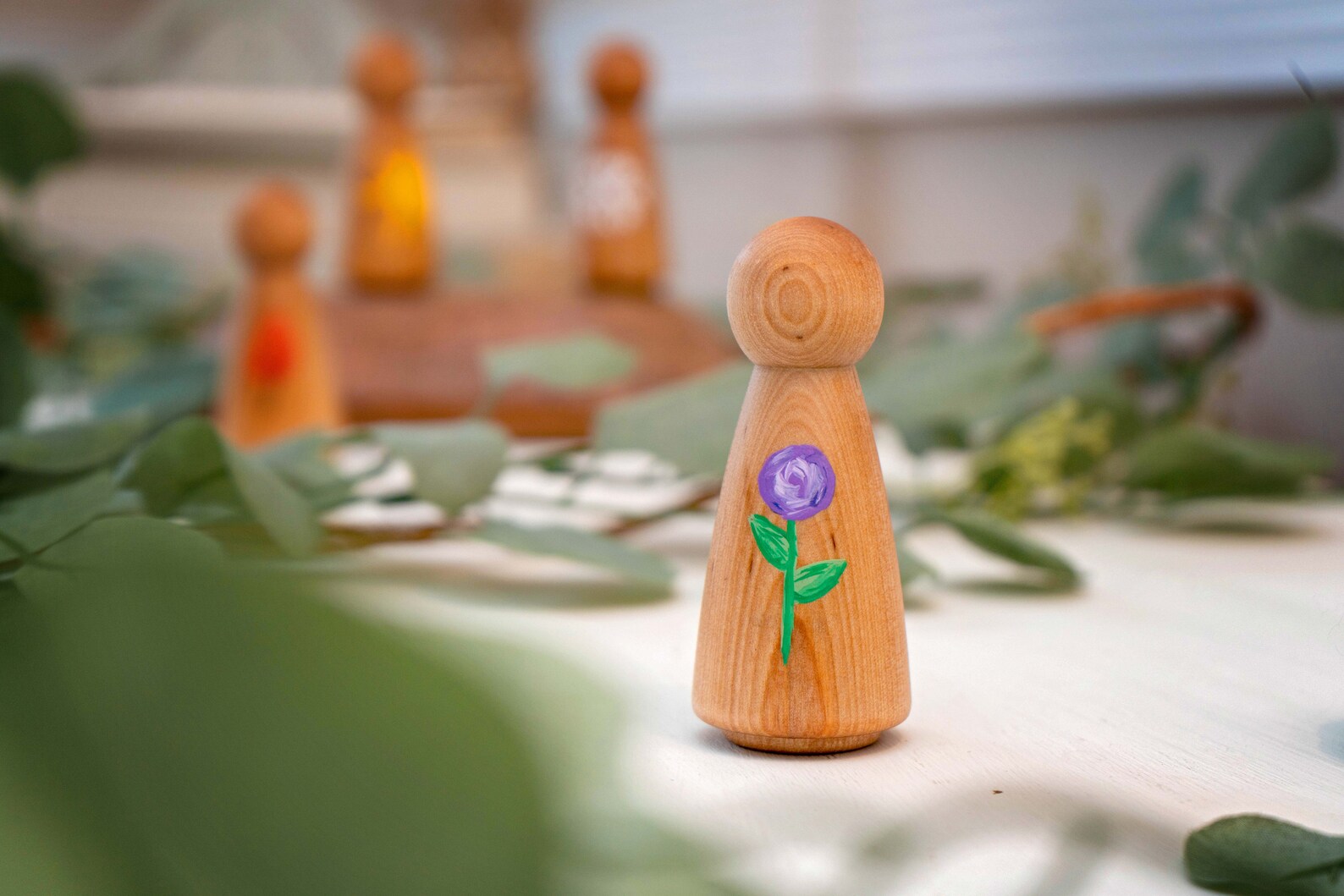 Seasons Peg Dolls Winter Summer Fall Spring Peg Doll Set, Waldorf ...