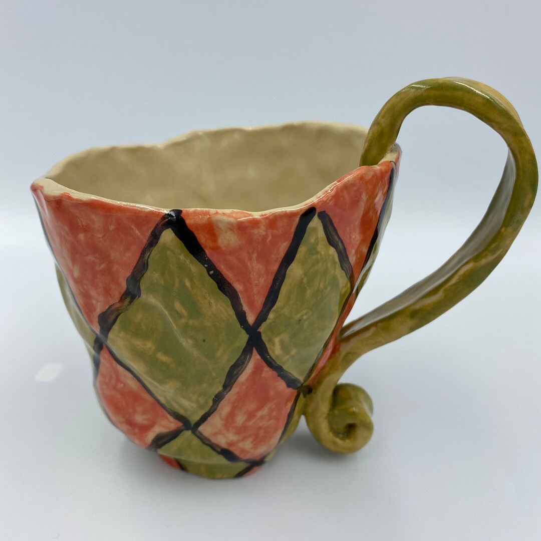 Harlequin Mug - Etsy