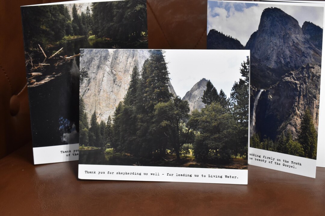Ministry Mentor Encouragement Card Set With Envelopes - Etsy