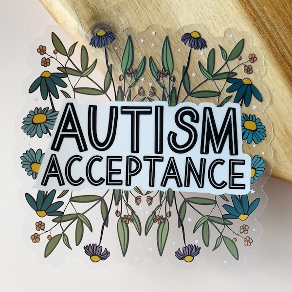 Autism Acceptance Car Sticker - Etsy