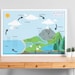 The Water Cycle - Kids Room Science Wall Art – Science Classroom Poster ...