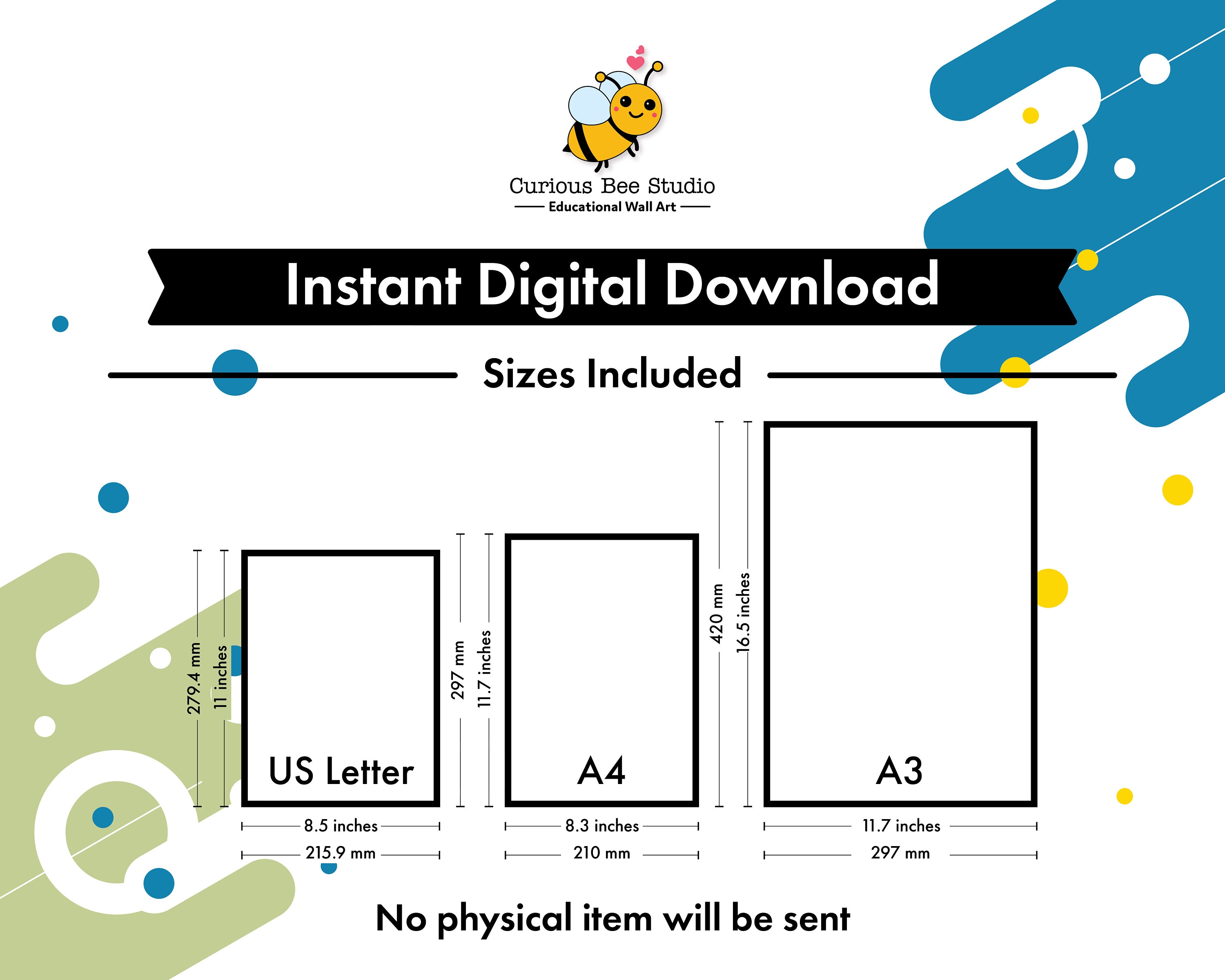 Long and Short Vowels Phonics Chart for Kids, Teaching Aid for English ...