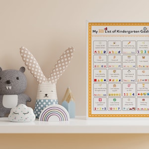 My Big List of Kindergarten Learning Goals, Kindergarten Learning ...