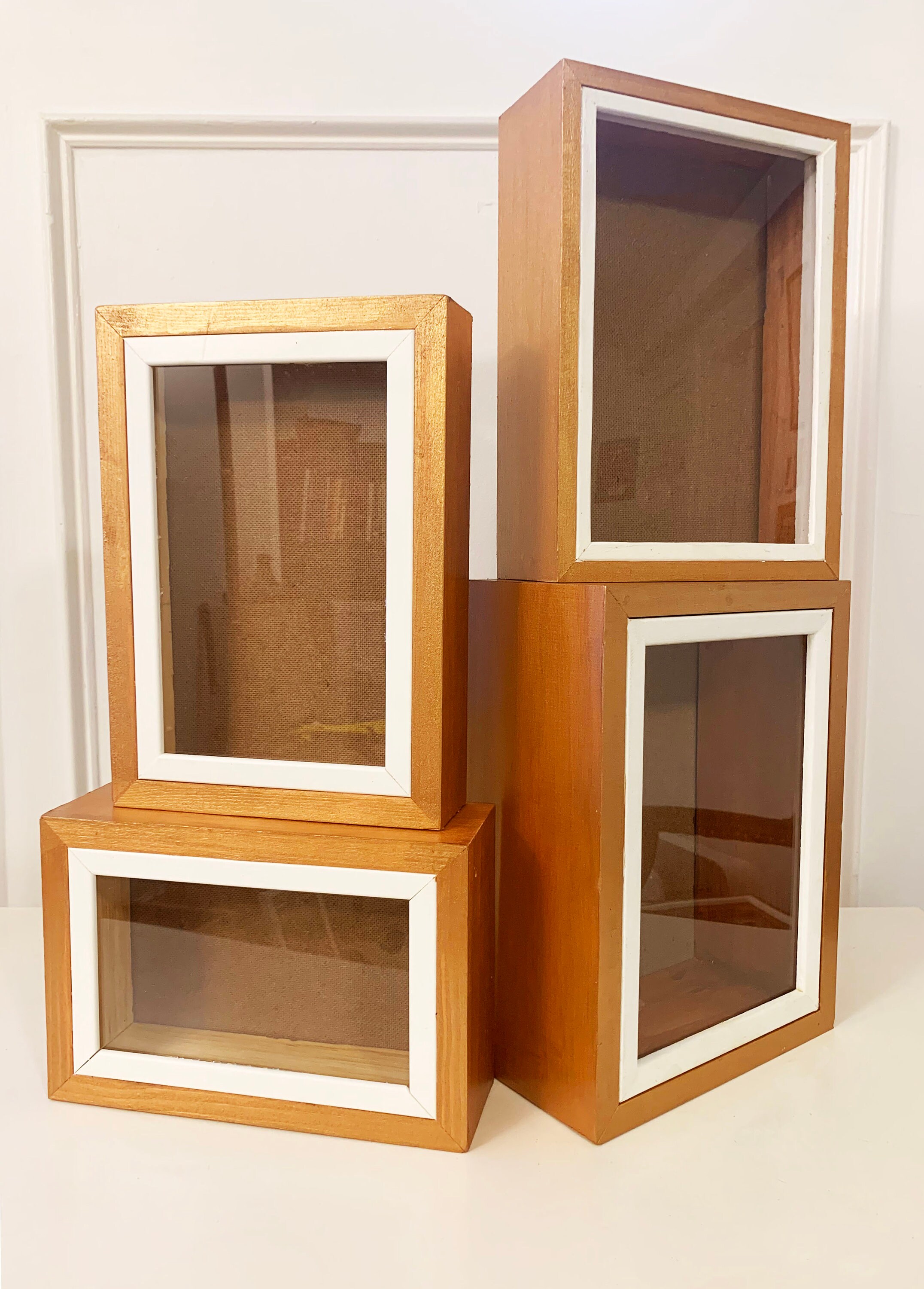 5.5" Depth Stackable Shadow Box for Storage and Display - Etsy