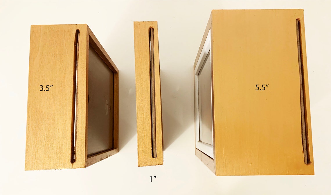 5.5" Depth Stackable Shadow Box for Storage and Display - Etsy