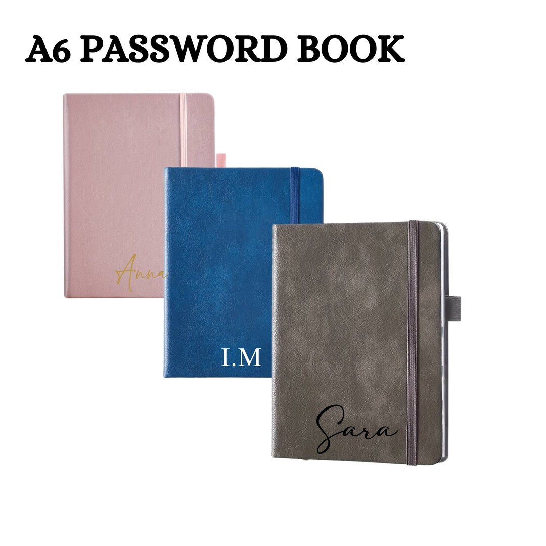 Password Username Book, Personalised Password Username Book, Funny ...