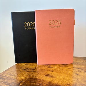 2025 A5 Diary, Personalised 2025 Diary A5 Day a Page 2025 Diary 2025 ...
