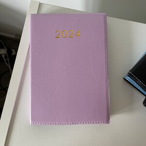 A6 2024 Diary A6 Personalised 2024 Diary, 2024 Diary, Day a Page ...