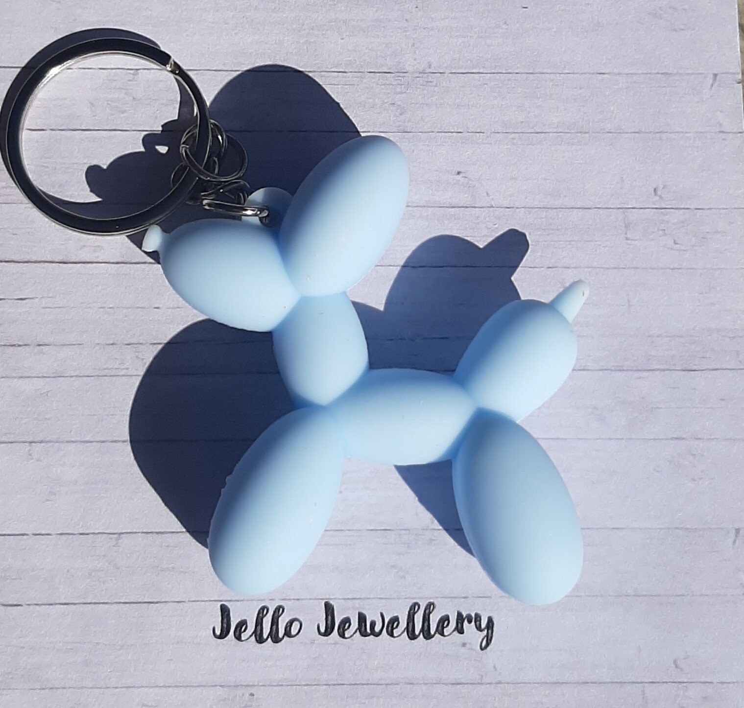Balloon Dog Keyring Keychain - Etsy UK