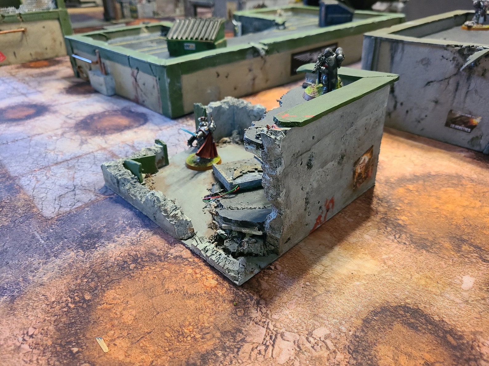 Wargaming Terrain 40k Ruins Ruined Building Warhammer - Etsy