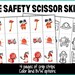 Fire Safety Cutting and Tracing Pages for Preschool, Fire Safety ...