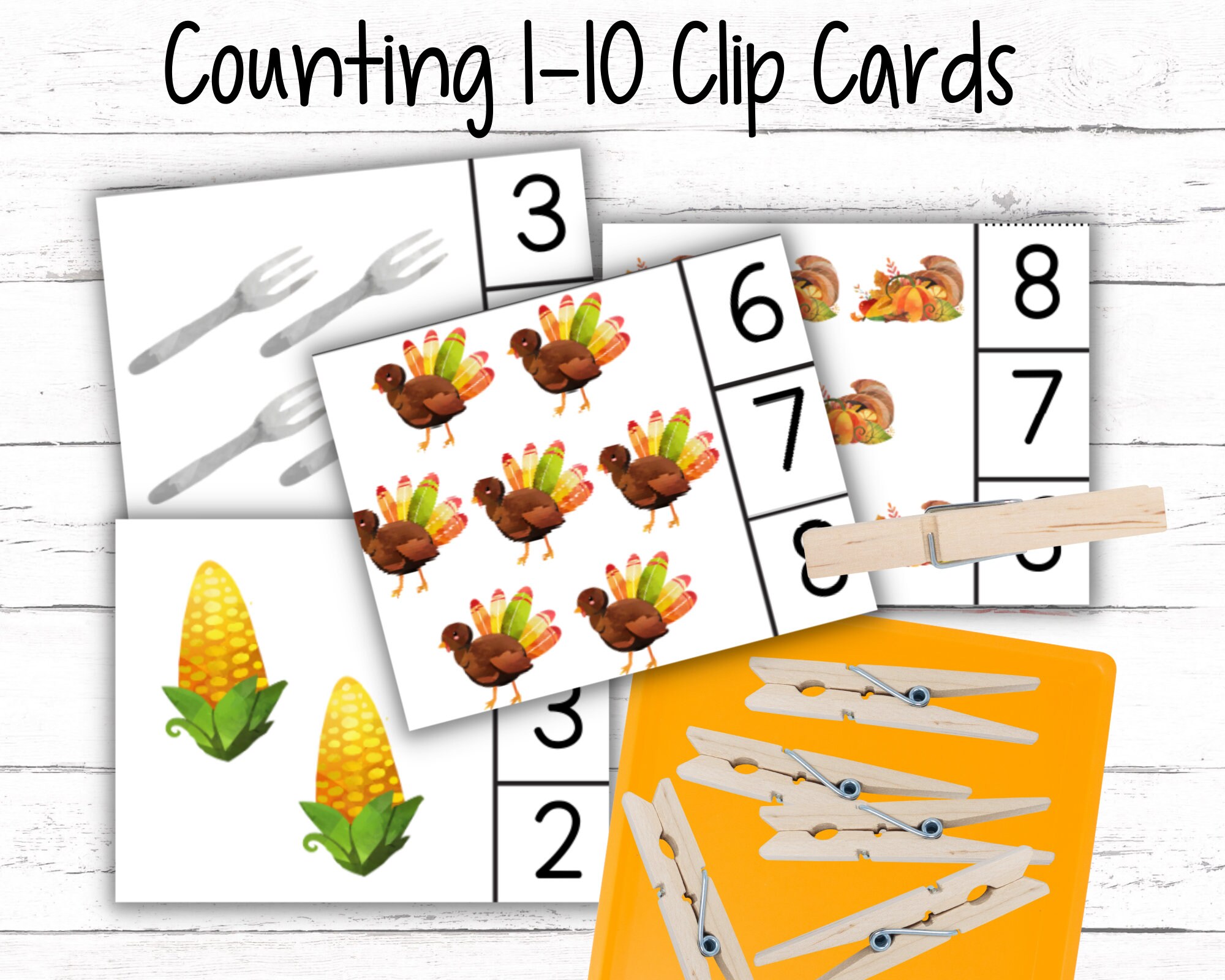 Preschool Thanksgiving Activities Preschool (Instant Download) - Etsy