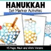 Hanukkah Dot Marker Printable, December Fine Motor Dabber Activities ...