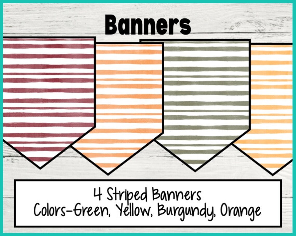 Thanksgiving Bulletin Board Set, Fall Bulletin Board Kit, Thankful ...