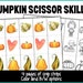 Pumpkin Cutting and Tracing Pages for Preschool Printable - Etsy