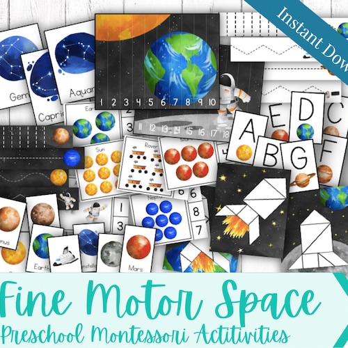 Preschool Solar System Activities Preschool Outer Space - Etsy