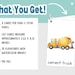 Construction Flashcards for Preschool, Printable PDF, Watercolor ...