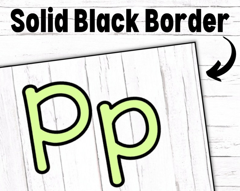 Printable ABC Posters Classroom Decor, Shiplap, Watercolor, Teal and ...