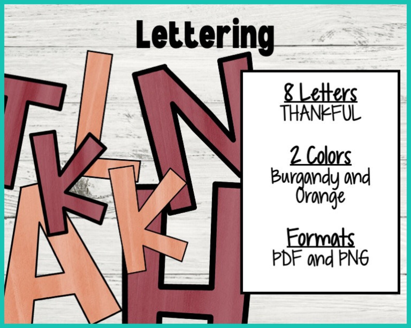 Thanksgiving Bulletin Board Set, Fall Bulletin Board Kit, Thankful ...