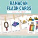 Ramadan Flashcards for Preschool, Printable Flashcards for Toddlers and ...