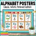 Printable Shape Posters Classroom Decor, White, Classic, Watercolor, 2D ...