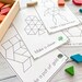 St. Patrick's Day Pattern Block Mats Fine Motor Activity and Practice ...
