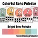Printable Number Posters Classroom Decor, Boho, Watercolor, Boho ...