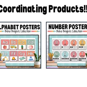 Printable Shape Posters Classroom Decor, Boho, Watercolor, 2D Shapes ...