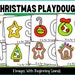Christmas Playdough Mats for Fine Motor, Fine Motor Activity ...
