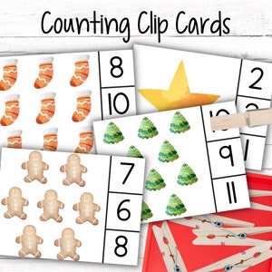 Christmas Activity Printables for Preschool, Kindergarten Printable ...