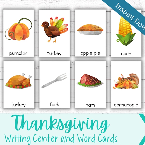 Vocabulary Cards - Etsy