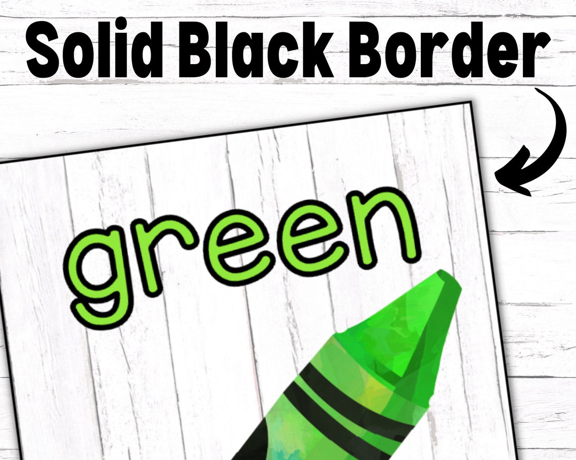 Printable Colors Posters Classroom Decor Shiplap Watercolor - Etsy