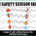 Fire Safety Cutting and Tracing Pages for Preschool, Fire Safety ...