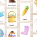 Easter Flashcards for Preschool, Printable Easter Flash Cards ...