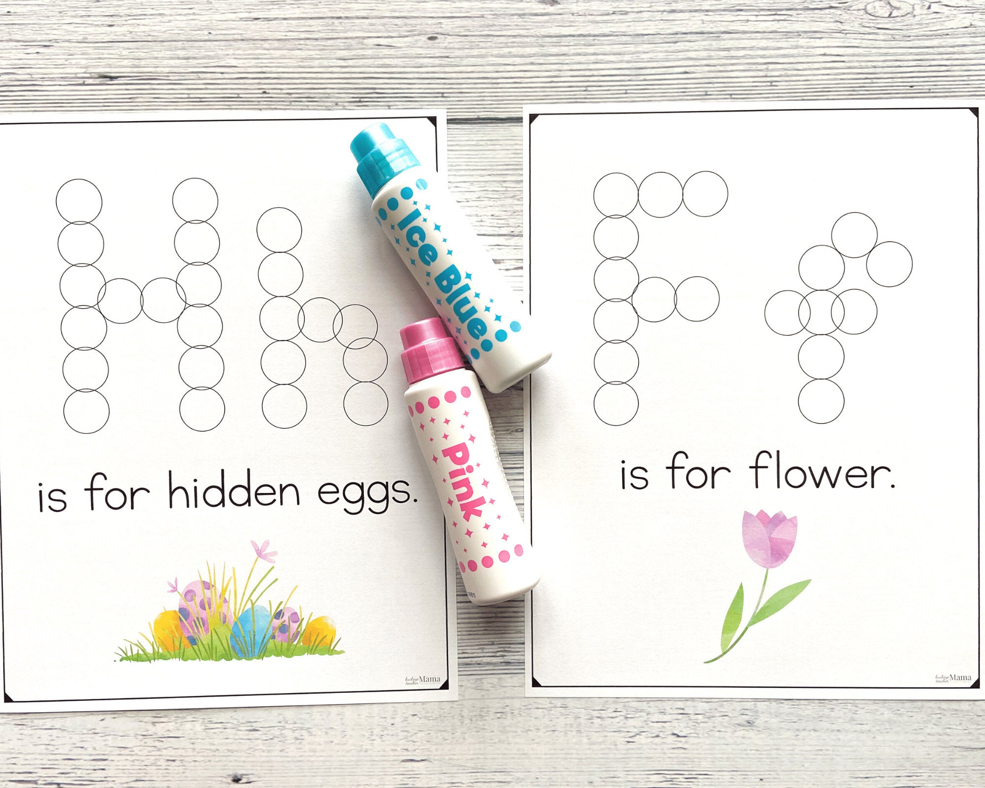 Easter Dot Marker Pages for Preschool and Kindergarten, Homeschool ...