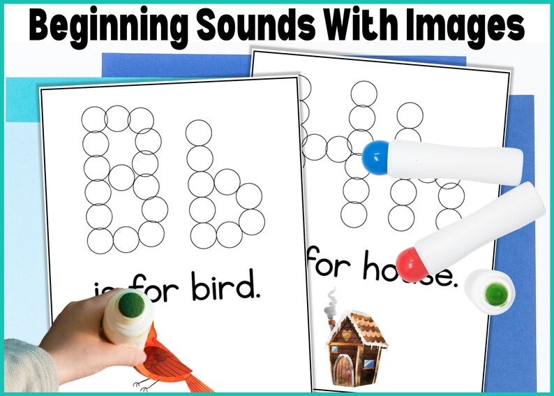 Winter Dot Marker Activities for Preschool, January Fine Motor Dabber ...