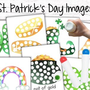 St. Patrick's Day Dot Marker Pages for Preschool and Kindergarten ...