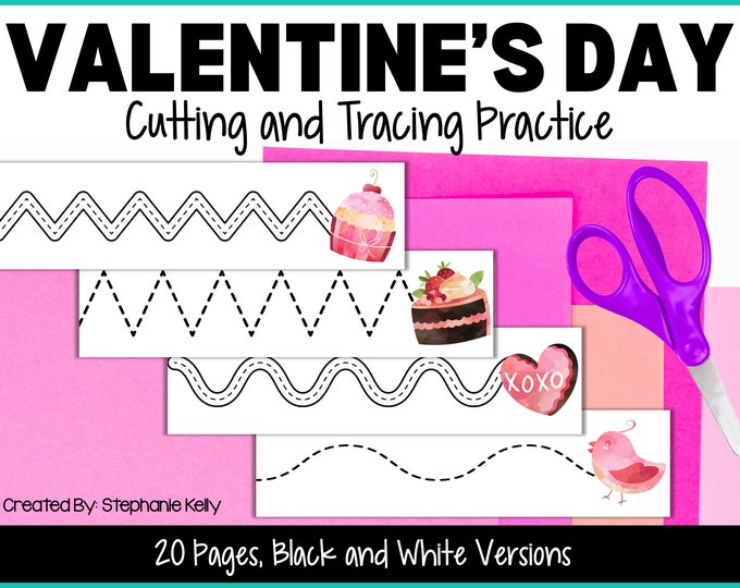 Valentine Hearts Bundle, Preschool Language, Math, Fine Motor ...