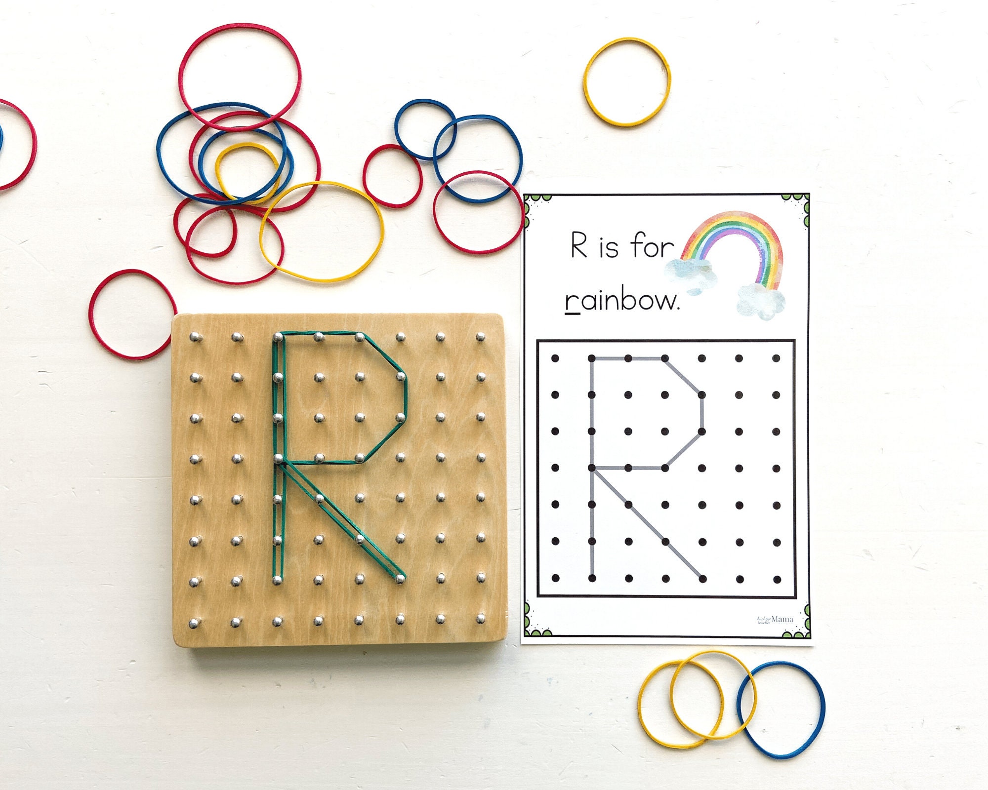 St. Patrick's Day Geoboard Activities for Preschool and Kindergarten ...