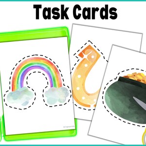St. Patrick's Day Cutting and Tracing Pages for Preschool, Printable ...