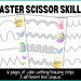 Easter Cutting and Tracing Pages for Preschool, Easter Printable ...