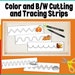Thanksgiving Cutting and Tracing Pages for Preschool, Fine Motor ...